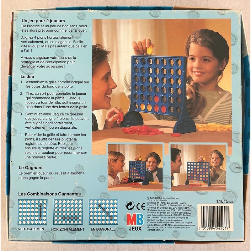 Jeu Puissance 4 MB 1996